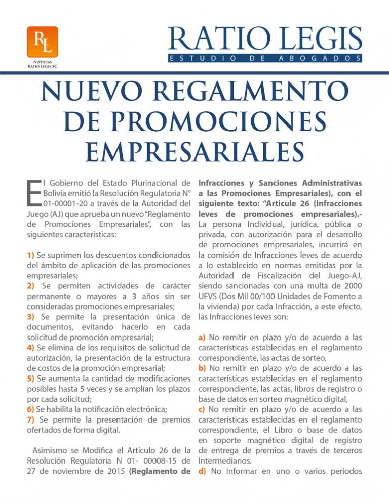 Ratio Legis – Estudio de Abogados